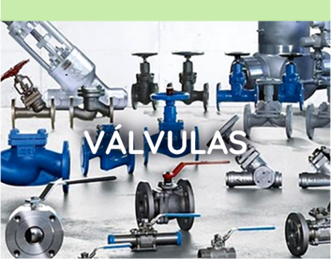 Industrial de válvulas y tuberías